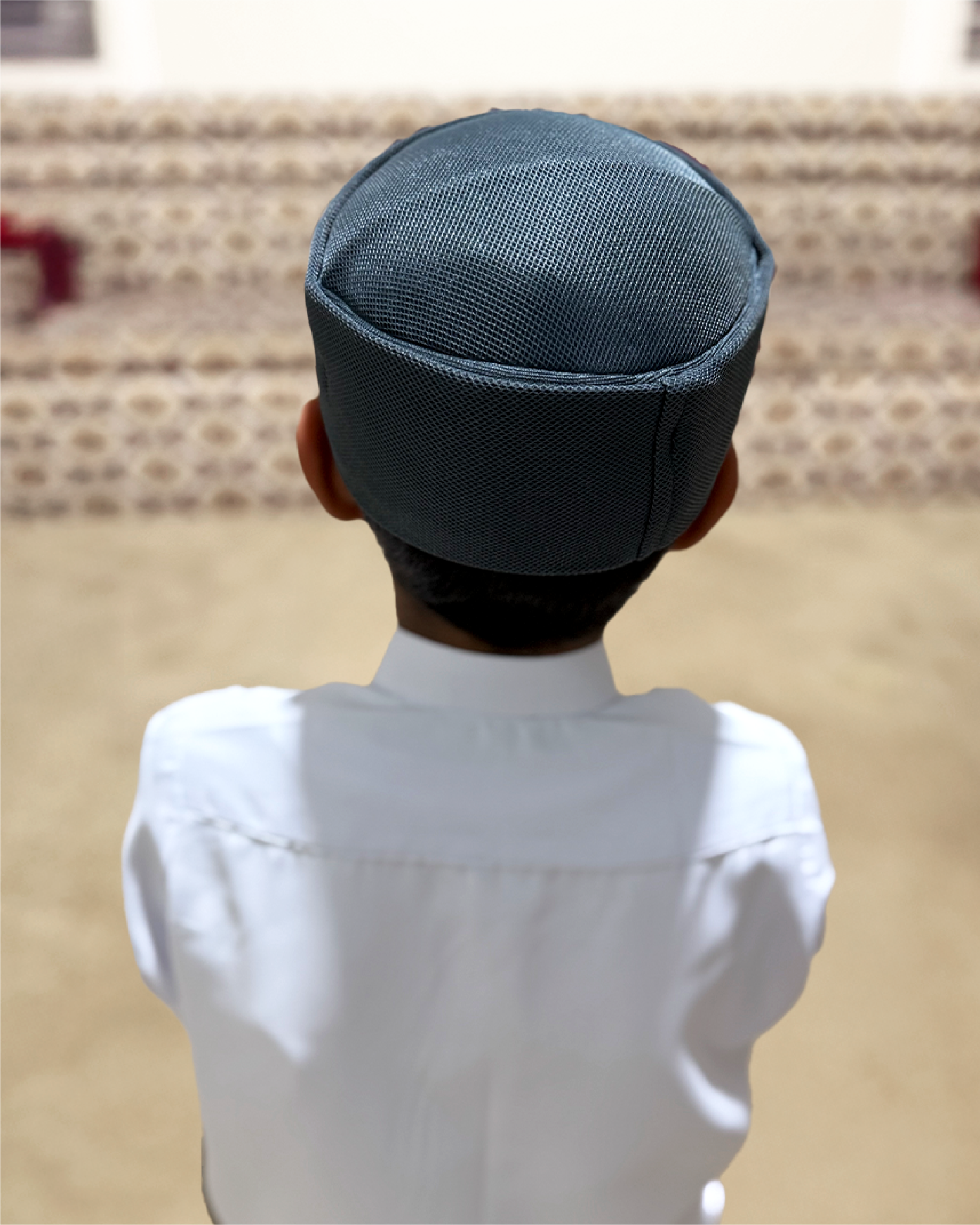 Slate Grey - Sunnah Soft Cap - Zuhd.store