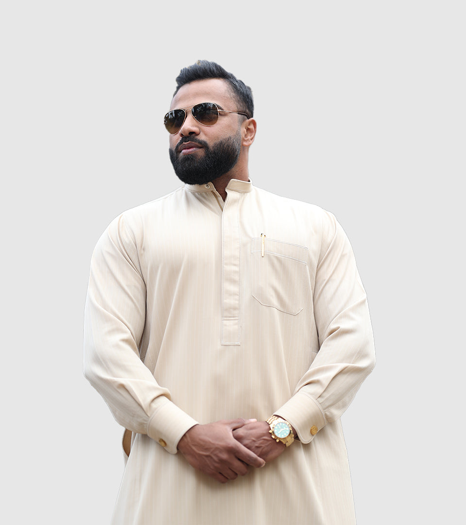 Kuwaiti Men's Thobe - Luxury Prestige (Summers) – Zuhd.store